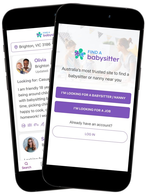 Download Our Babysitting App | Find A Babysitter